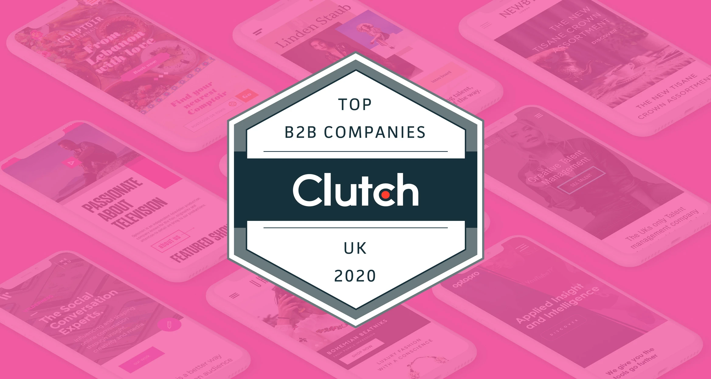 KOTA named one of the Top Creative B2B Companies in the UK by Clutch - KOTA